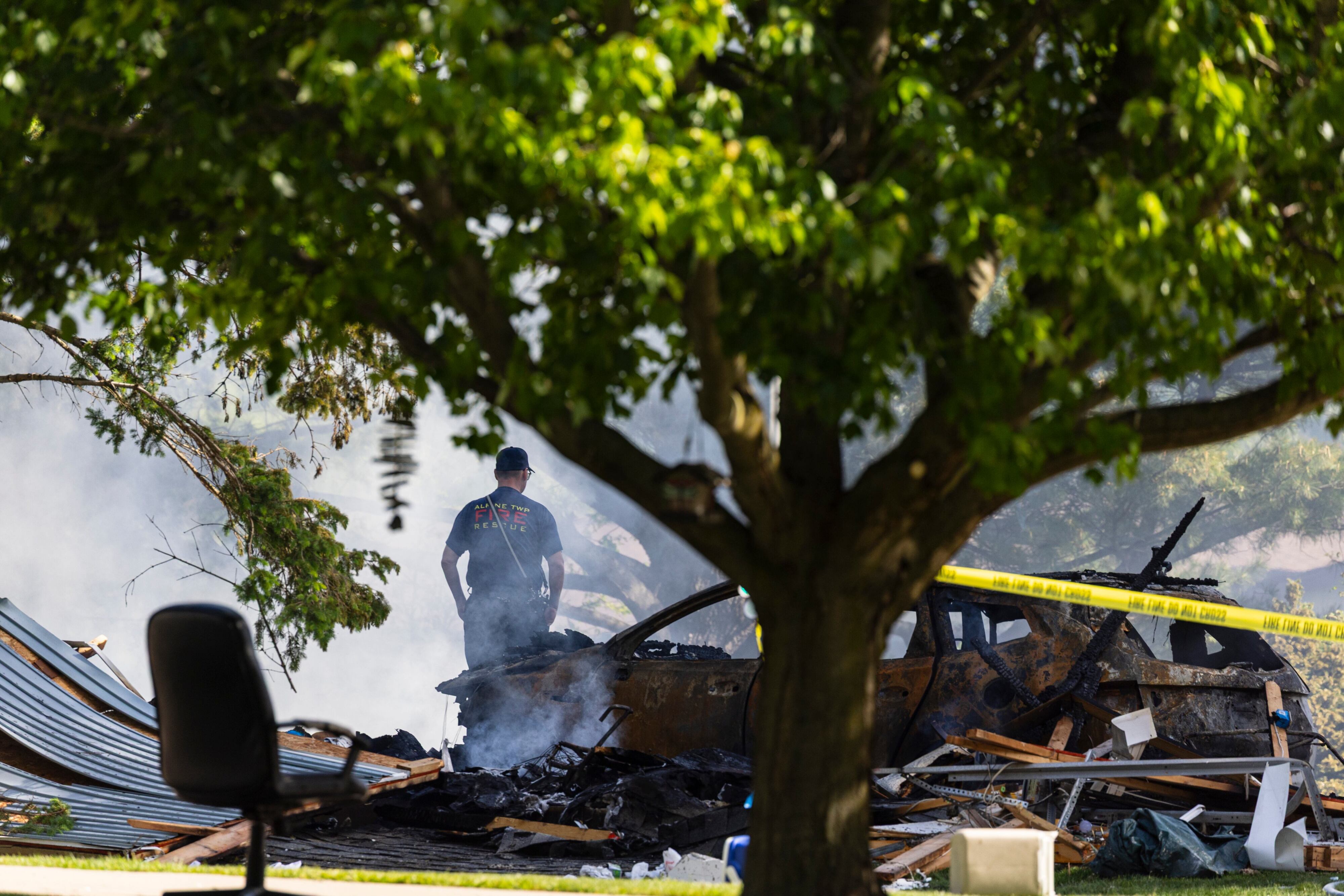 Body found after house explosion that also critically injured woman
