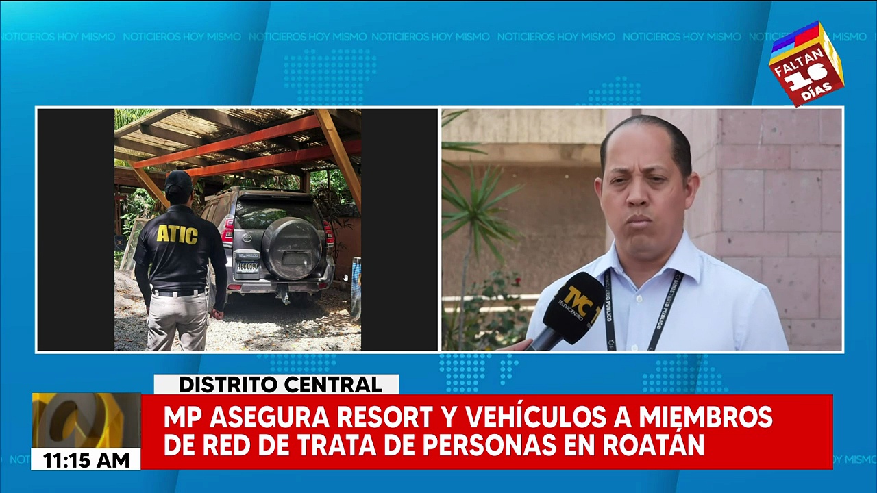 MP asegura resort y carros a miembros de Delta Teams en Roatán