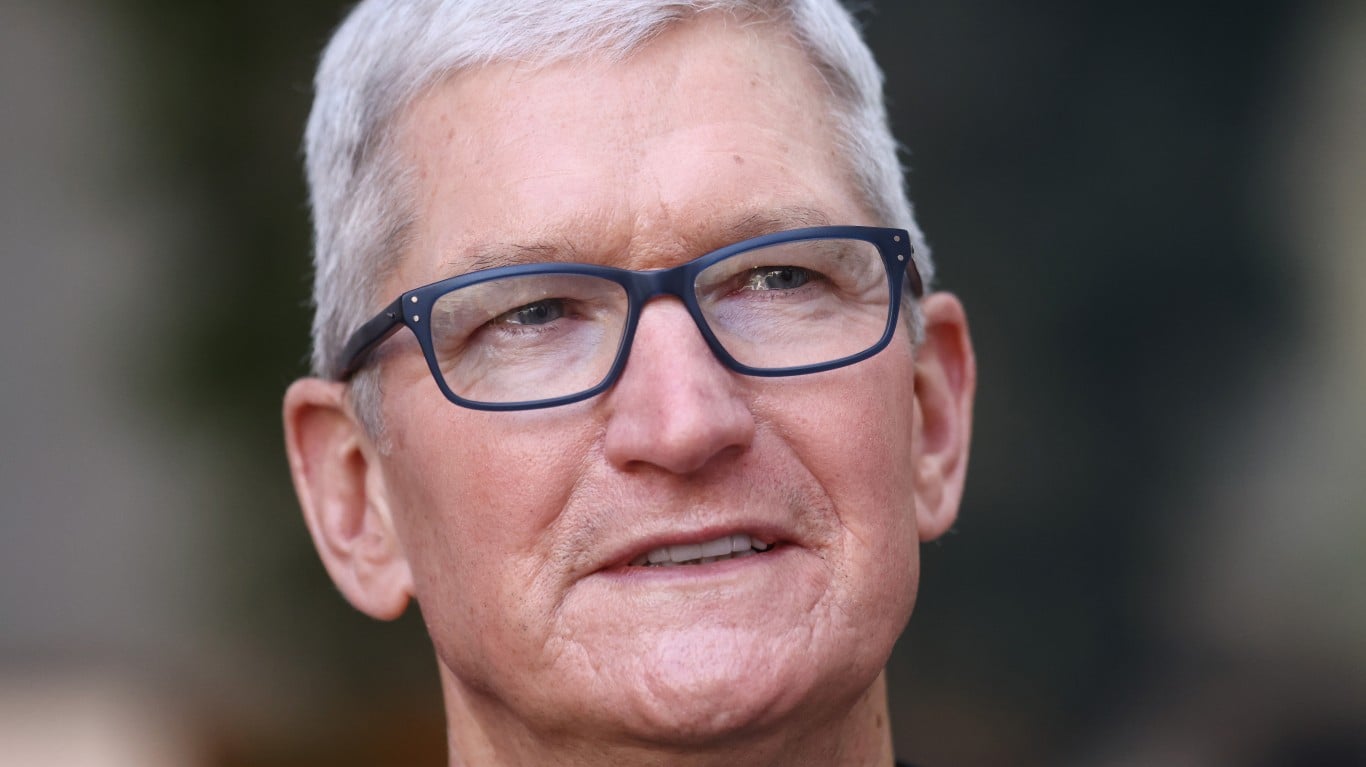 Tim Cook says Apple is about to get swamped by a 100-year flood