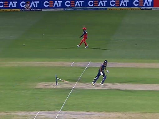 Bizarre: Sai Sudharsan throws his bat into the wicket, gets hit-wicket ...
