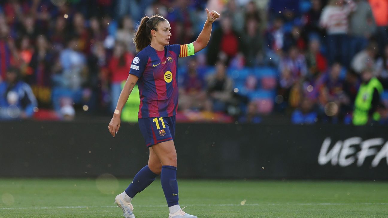 Barcelona's two-time Ballon d'Or winner Alexia Putellas announces departure
