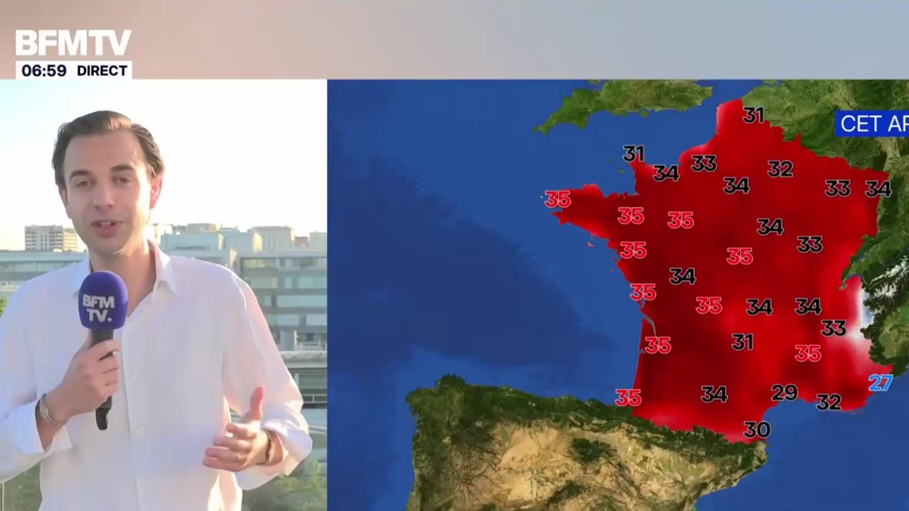 Episode de chaleur : les journalistes de BFMTV dénoncent les insultes ...