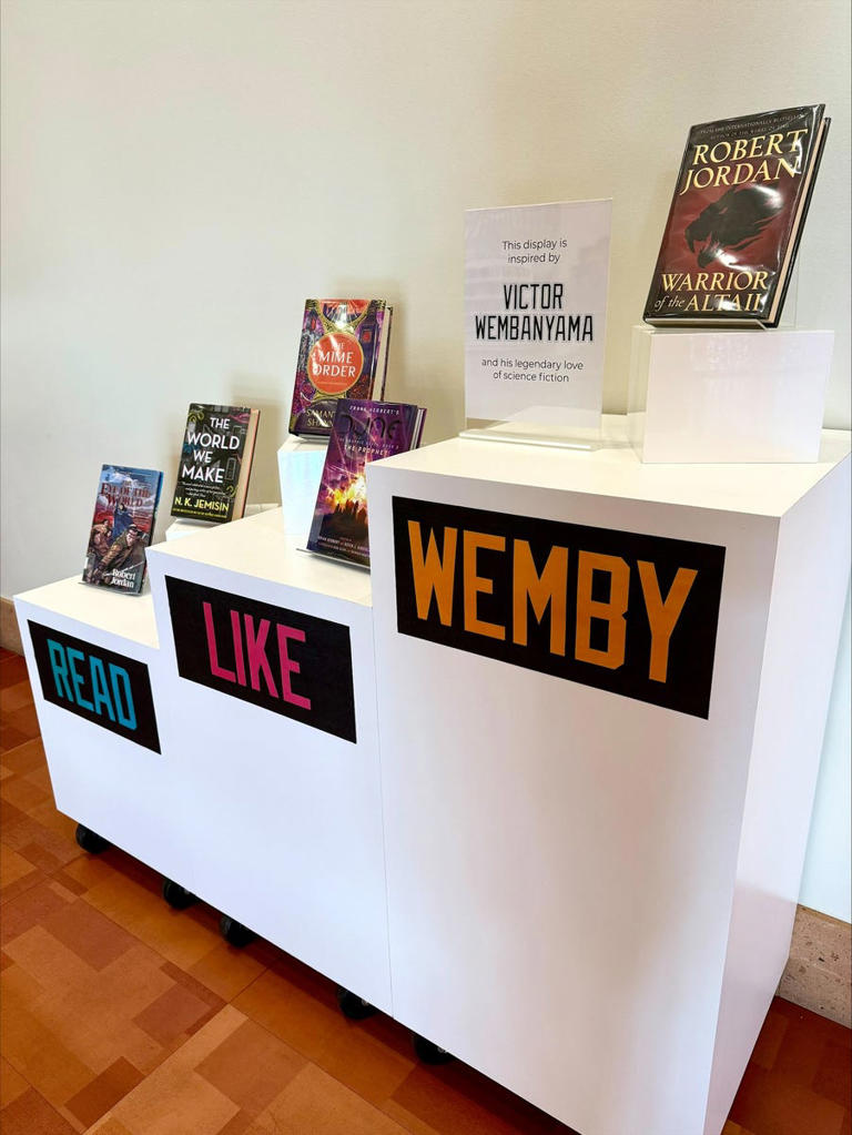 San Antonio libraries encourage locals to "read like Wemby"