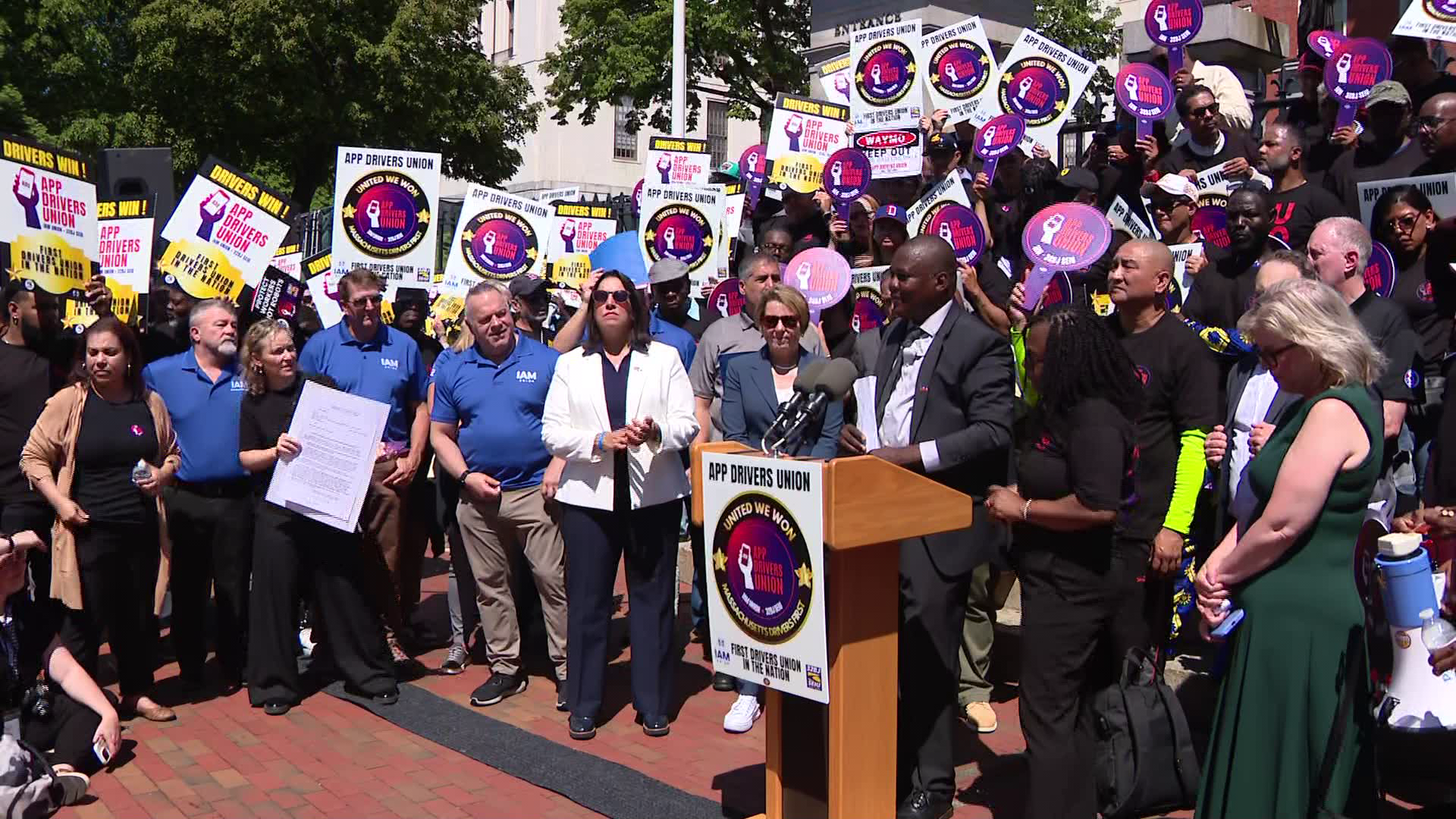 App Drivers Union hails first-in-the-nation recognition in Mass.