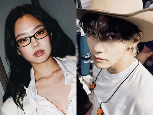 Kim Taehyung's viral AMAs reaction has Taennie shippers convinced BTS V ...