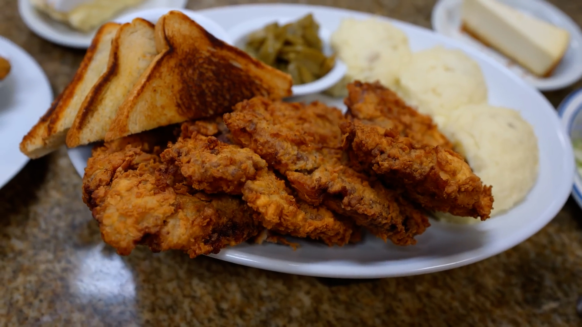 He has only 20 minutes to finish this famous chicken fried steak challenge