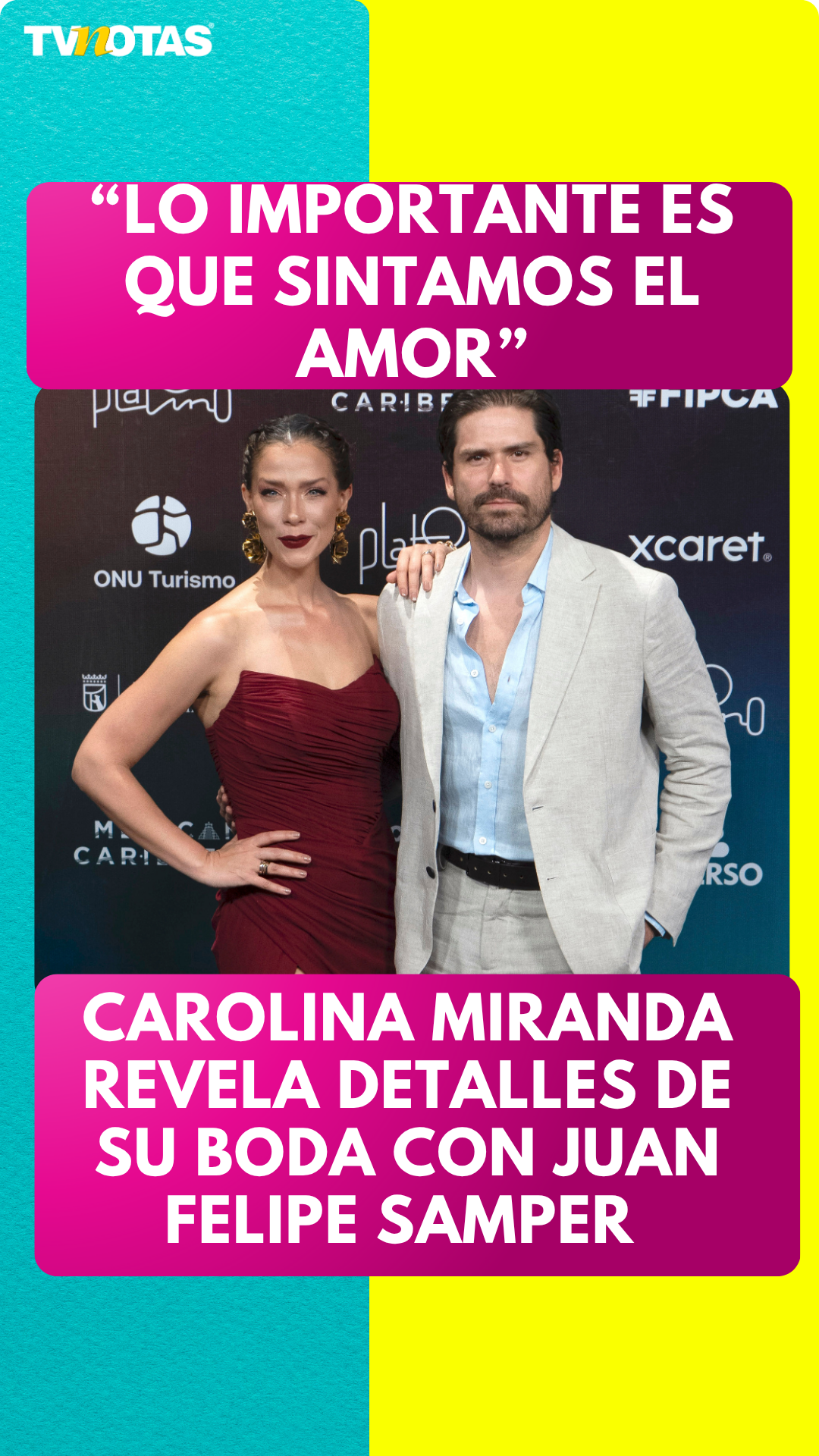 ¿Preparan fiestón? Carolina Miranda revela detalles de su boda con Juan ...