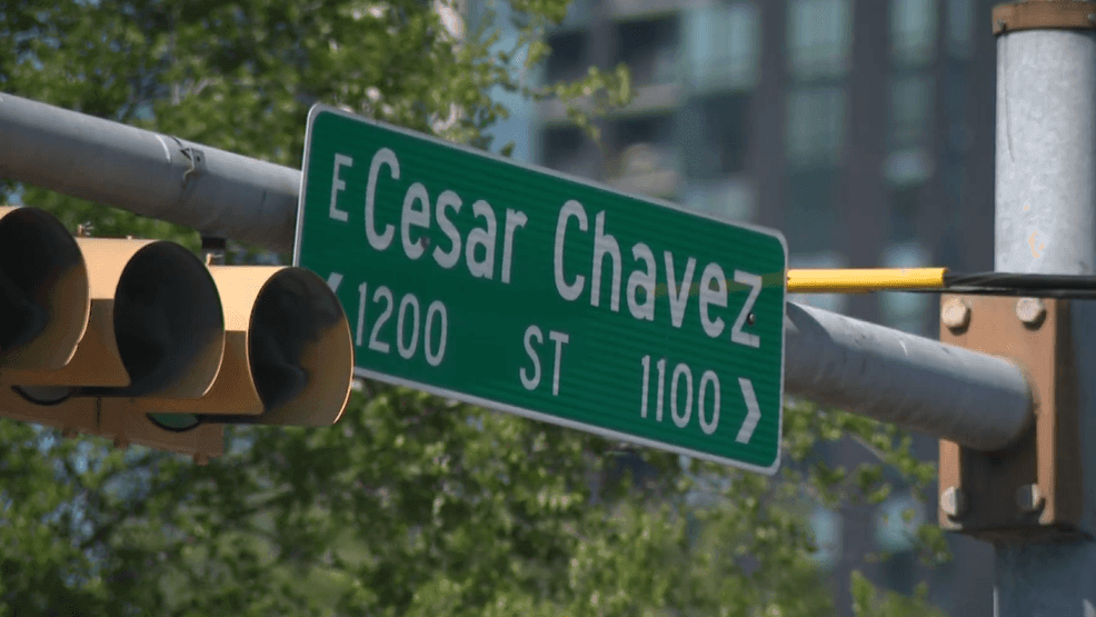Austin could spend up to $1.2 million to rename Cesar Chavez Street