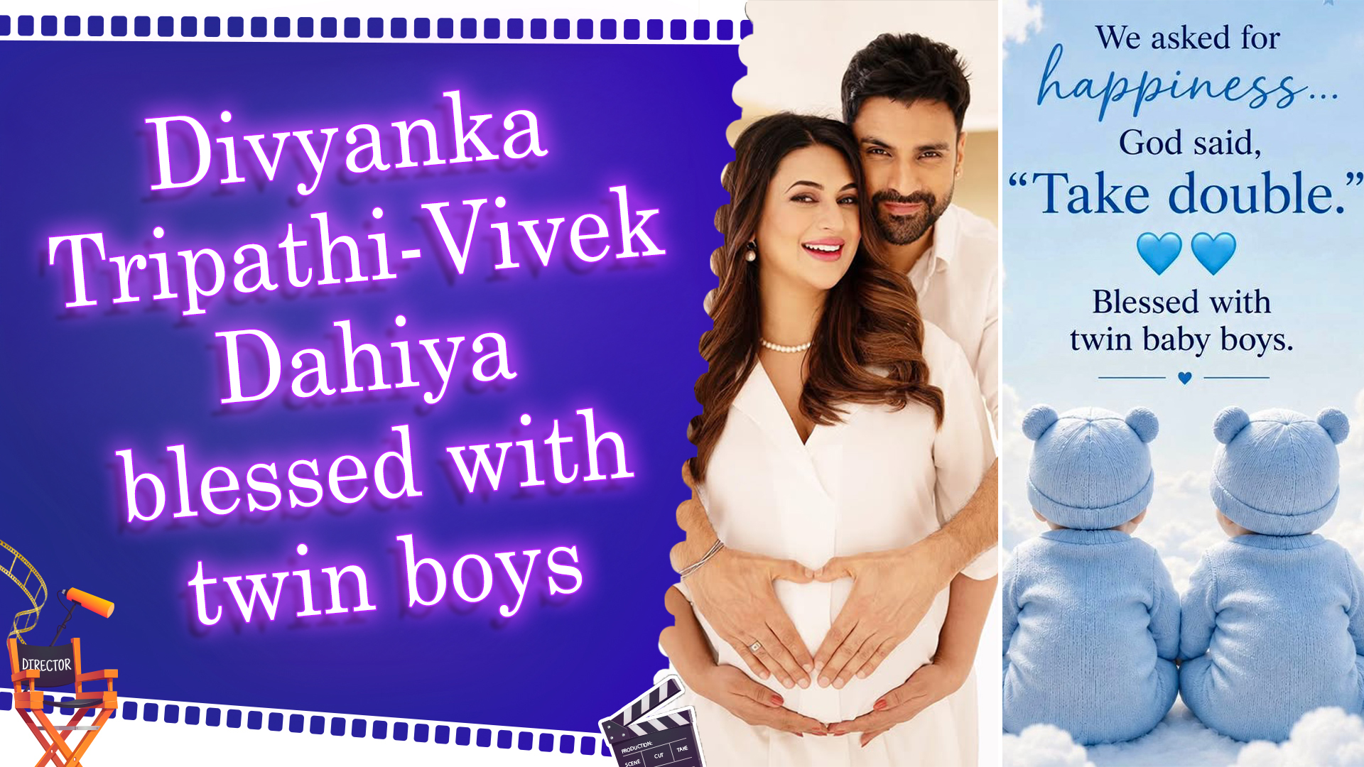 Divyanka Tripathi and Vivek Dahiya welcome twin baby boys after 10 ...