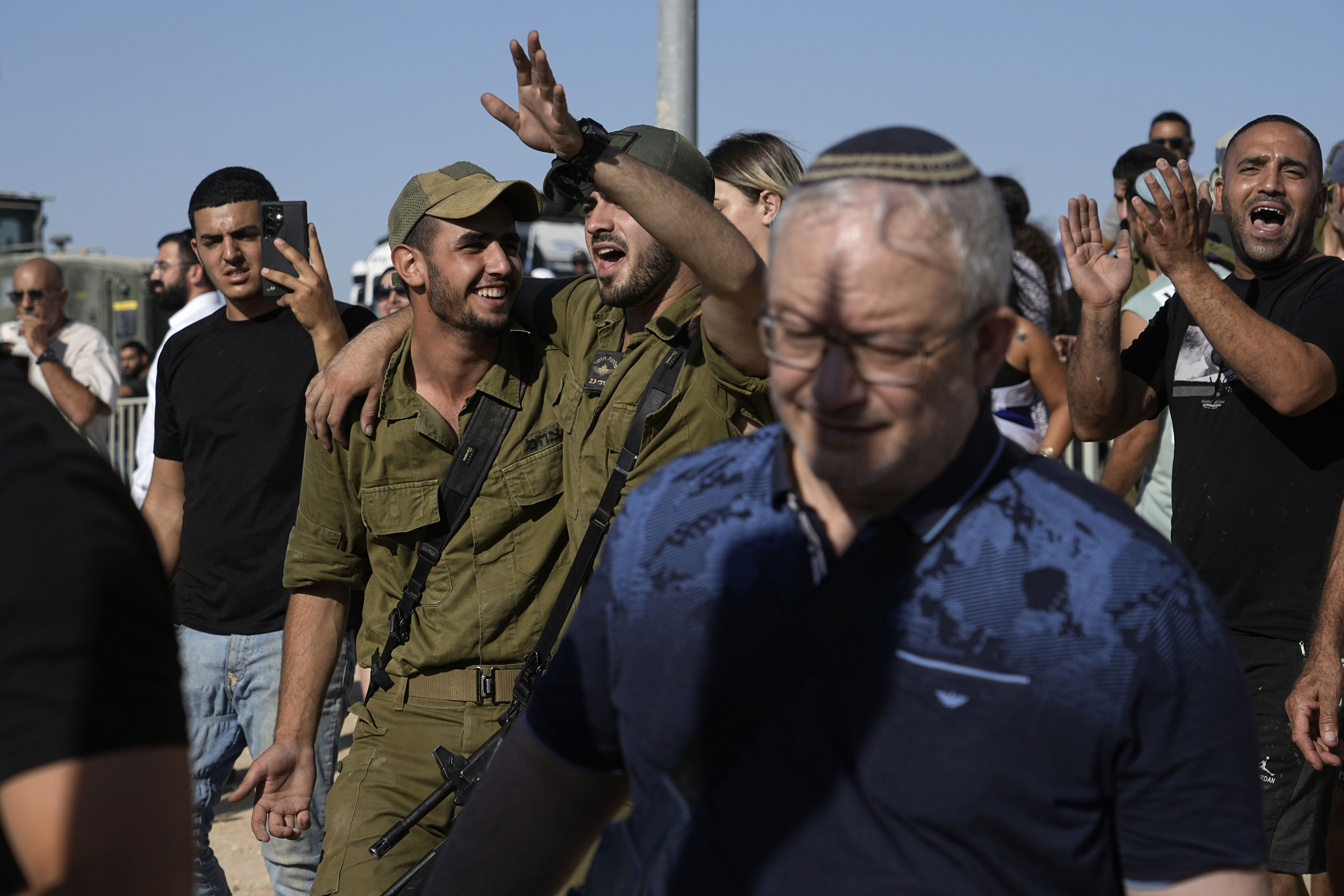 Israel is no longer 'shooting and crying'