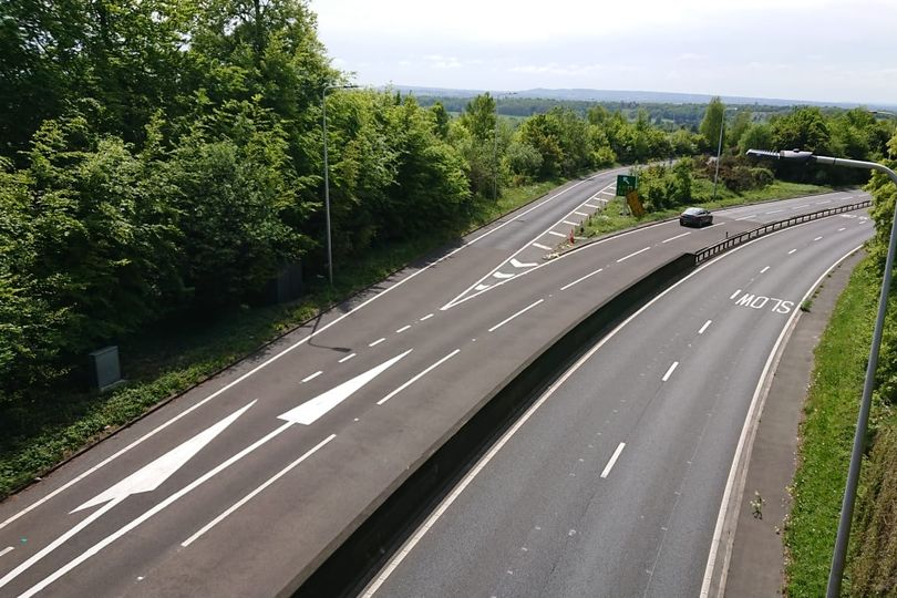 The Surrey A3, M25, and M3 roadworks taking place this week