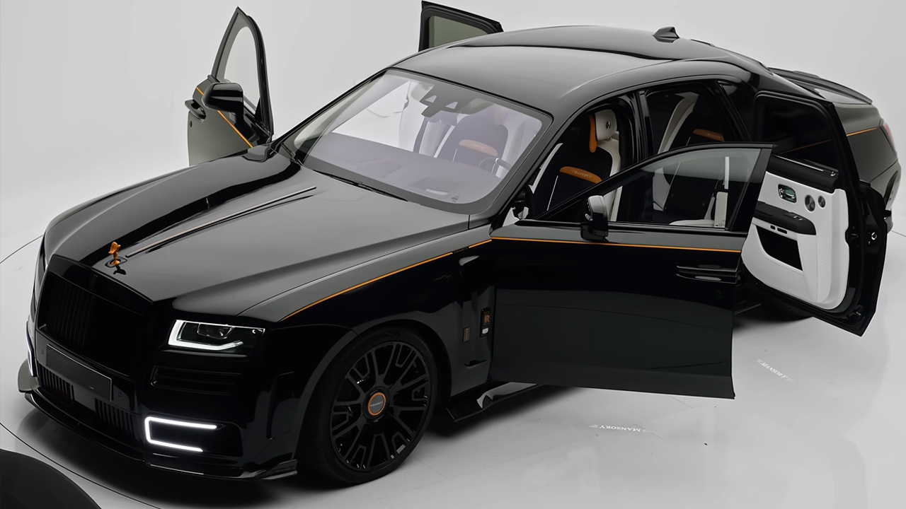 A look at luxury Rolls-Royce Ghost with a massive upgrade