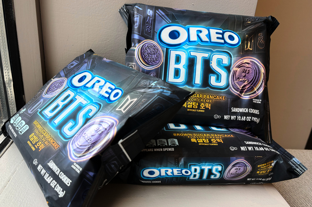 What tastes like a Korean pancake and is purple all over? An Oreo ...