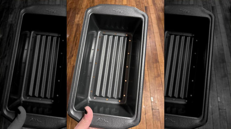 Upgrade a simple bread pan into a rustic planter box with an artsy DIY