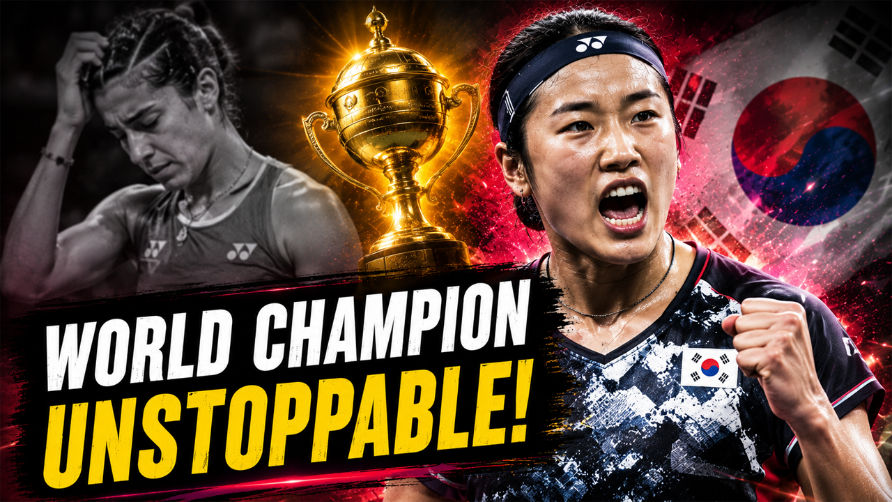 An Se-young’s world title victory shocked badminton fans