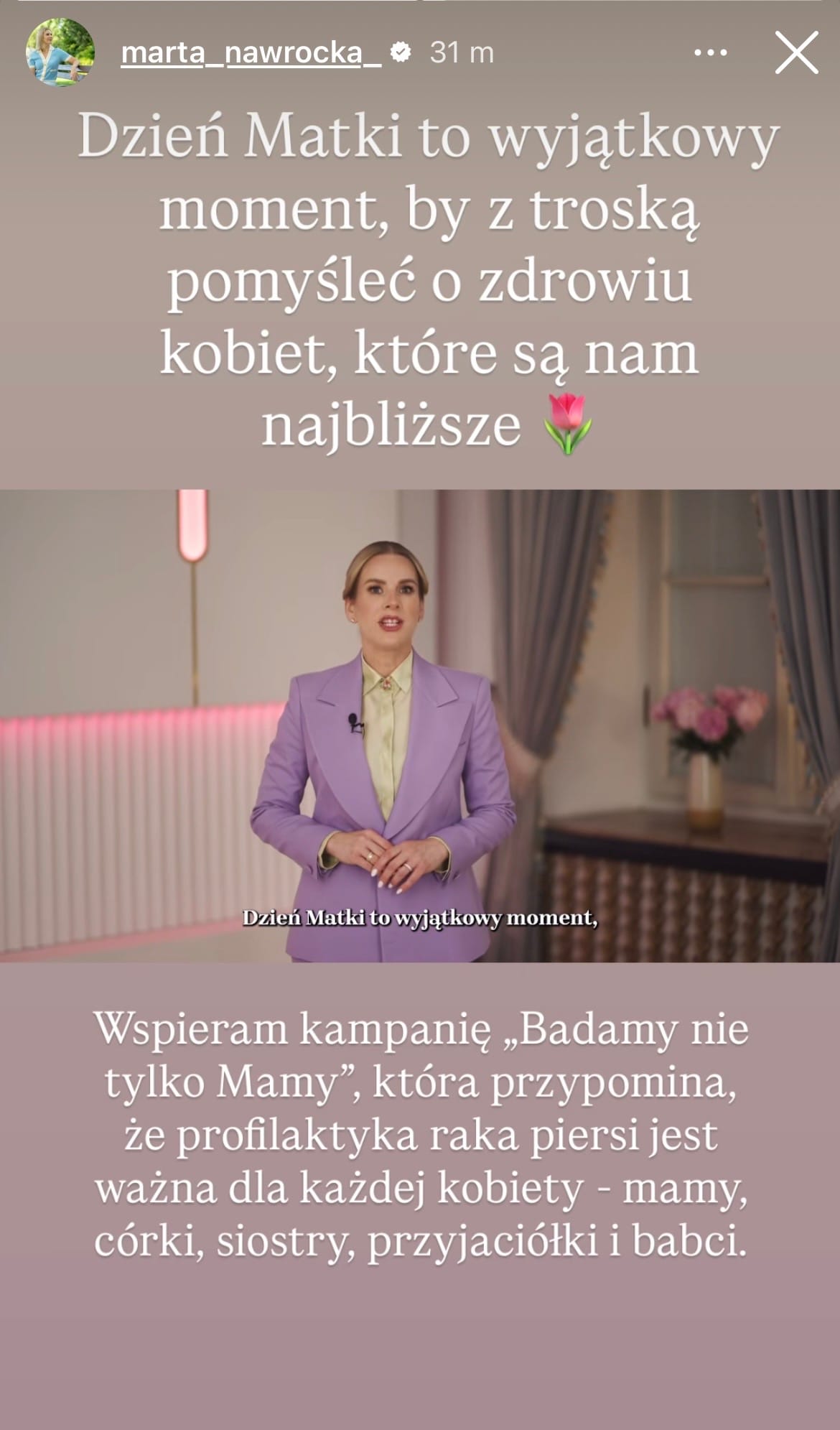 Marta Nawrocka w Dniu Matki pokazała zdjęcie z mamą. Ciepły gest ...