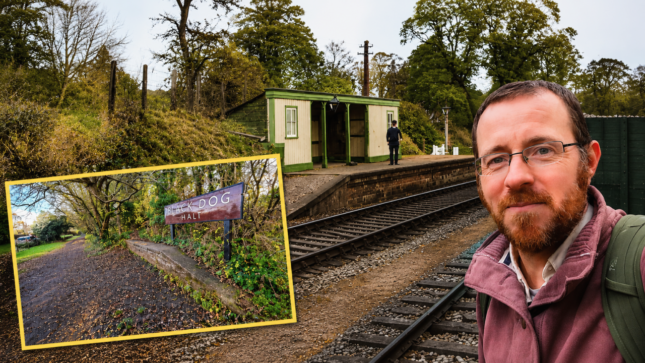 Walking the Calne Branch Line, bacon factories and abandoned halts ...