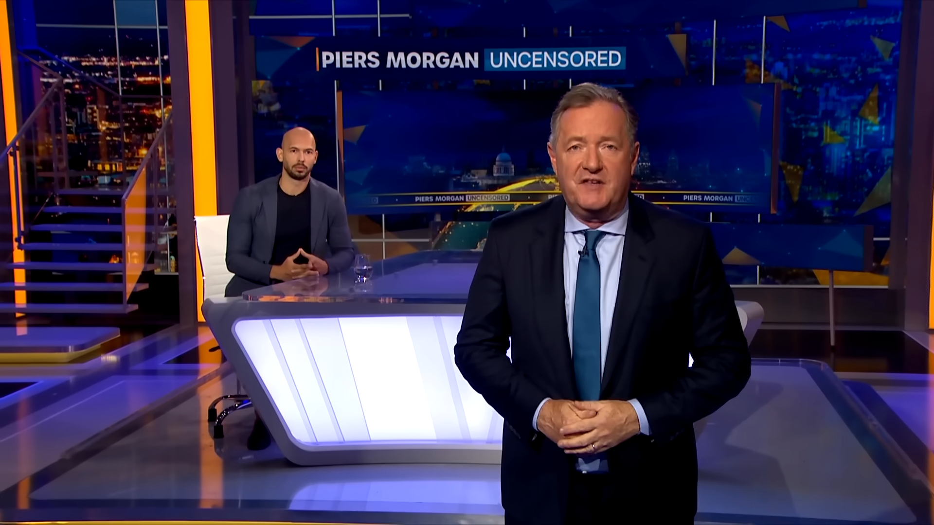 Piers Morgan pressed Andrew Tate on "women are property" comments