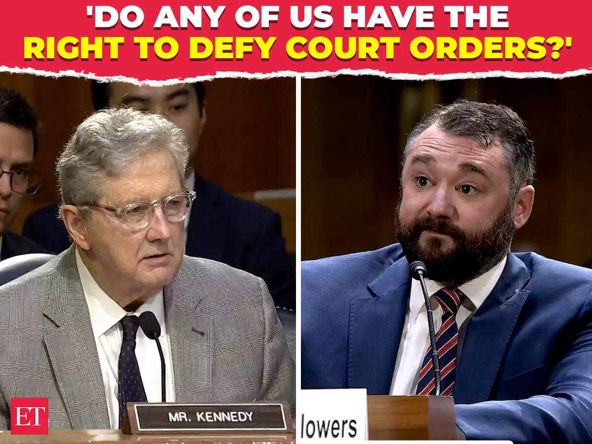 'If president disagrees with SC…': Sen. Kennedy grills Trump judicial ...
