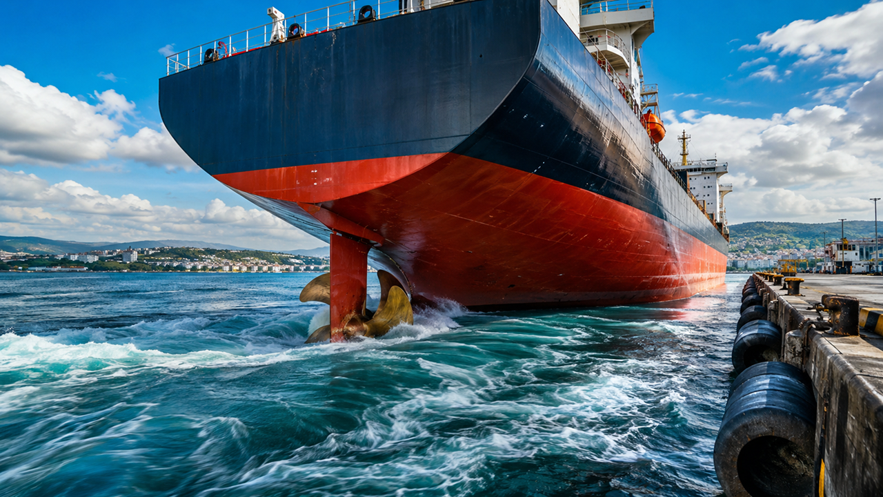 Why propeller rotation decides how a ship docks, the science of ...