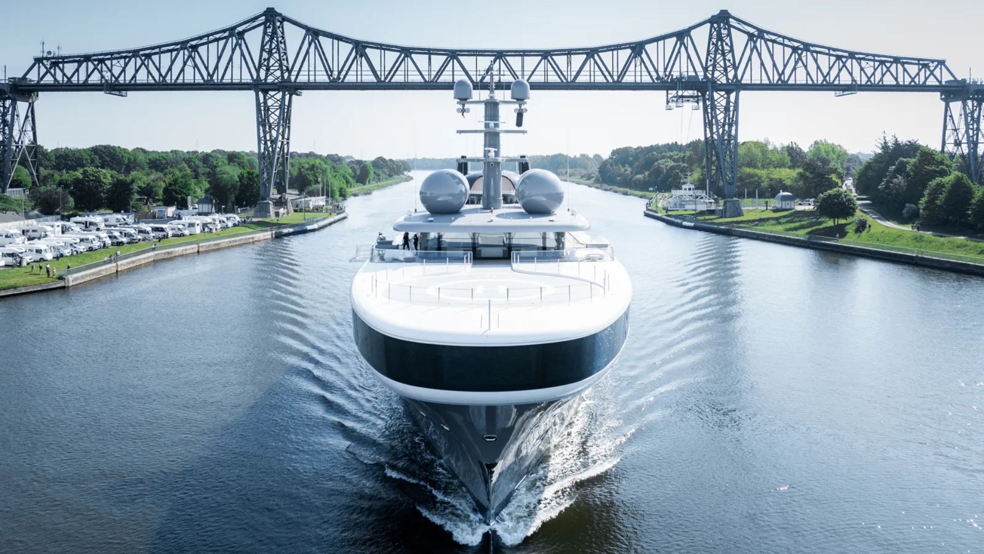 Photos: New 374-foot superyacht cruises 1,000 nautical miles using fuel ...