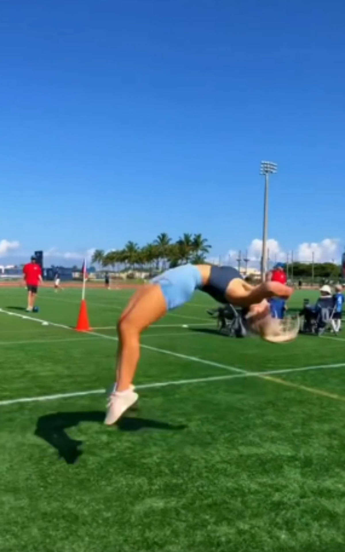 Advanced tumbling pass breakdown and precision landing