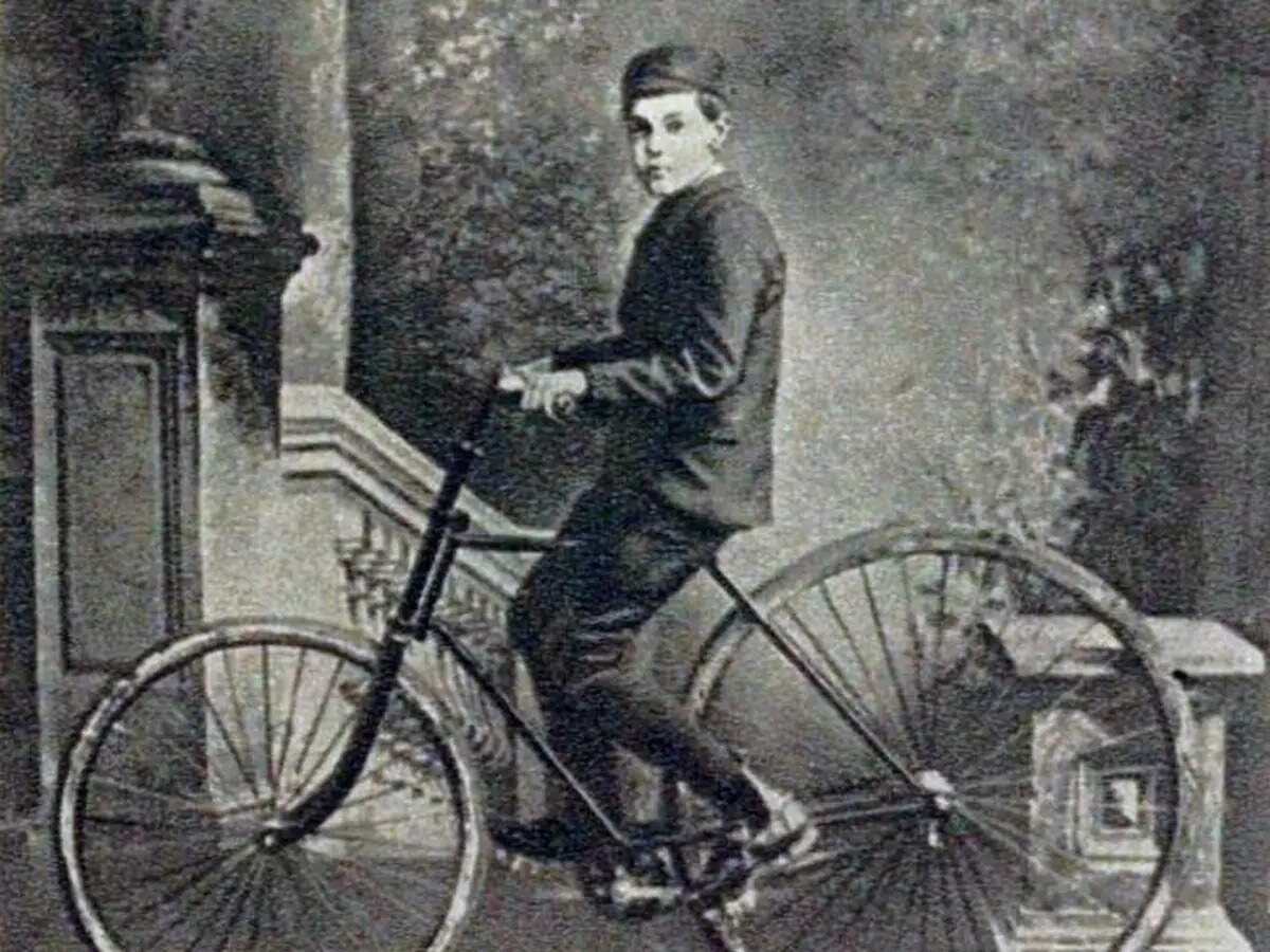 In 1887, a father trying to fix his son’s rough tricycle ride led to ...