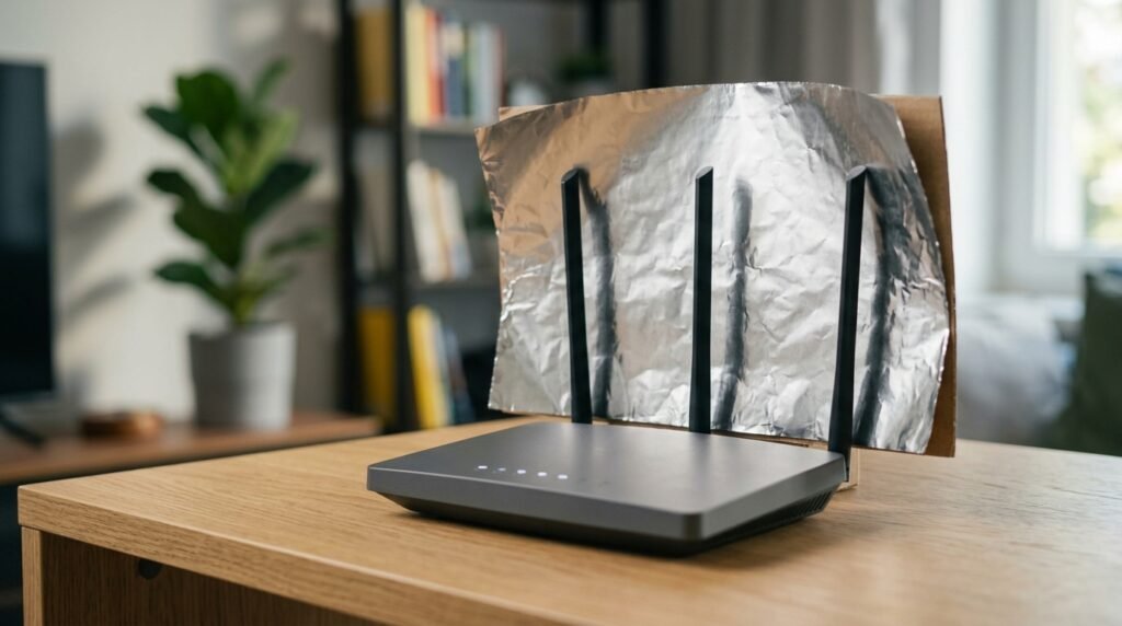 Aluminum foil under Wi-Fi router: What it does and why professionals ...