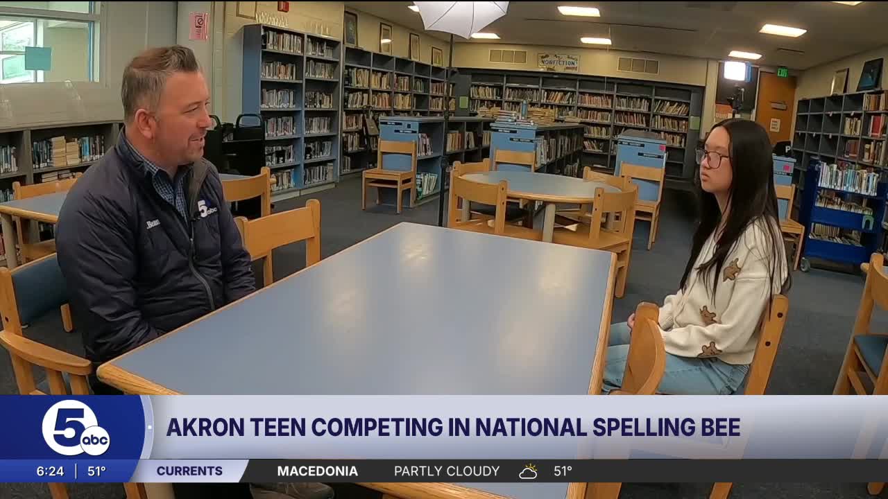 Akron student to compete in Scripps National Spelling Bee
