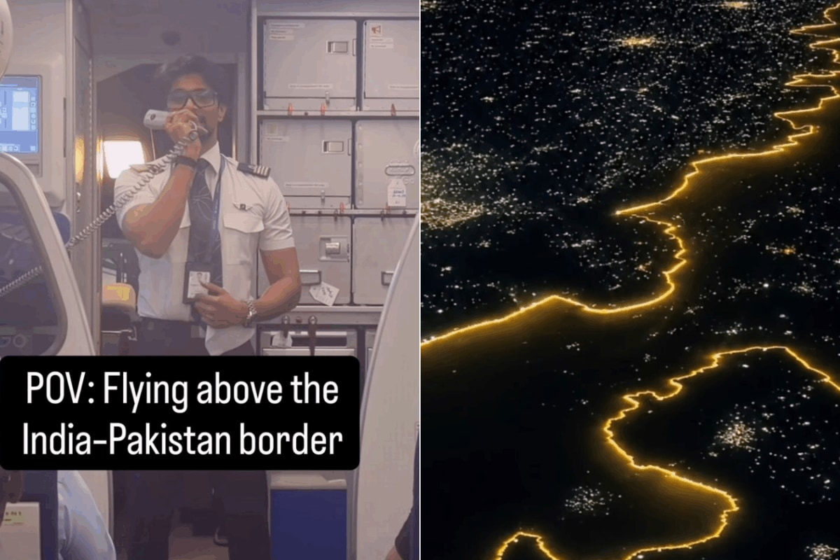 'Visible even from orbit': Pilot shows breathtaking aerial view of ...