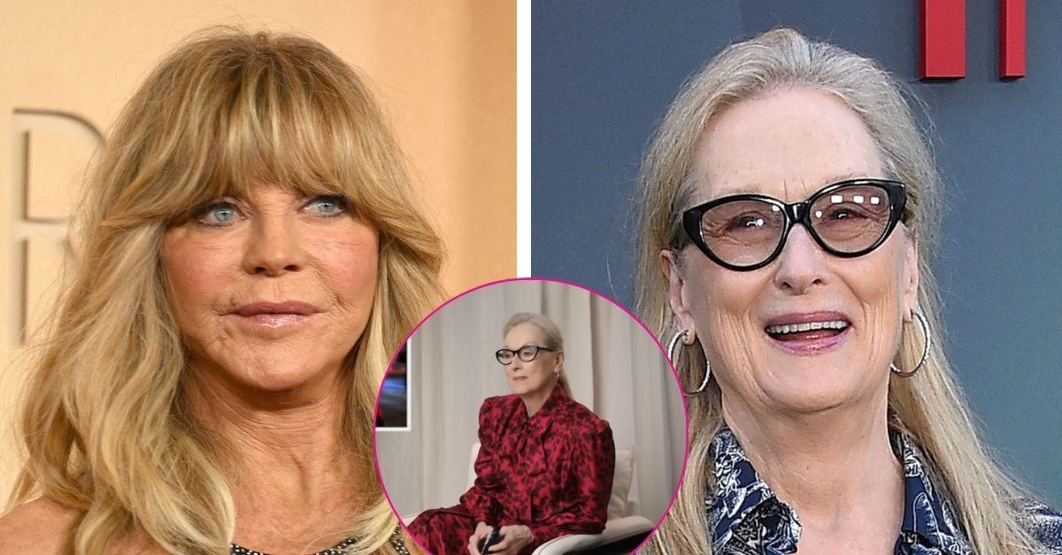 Goldie Hawn addresses Meryl Streep's 'beef' claims on set of 'Death ...