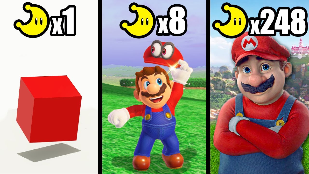 Mario Odyssey becomes more realistic with every single moon collected