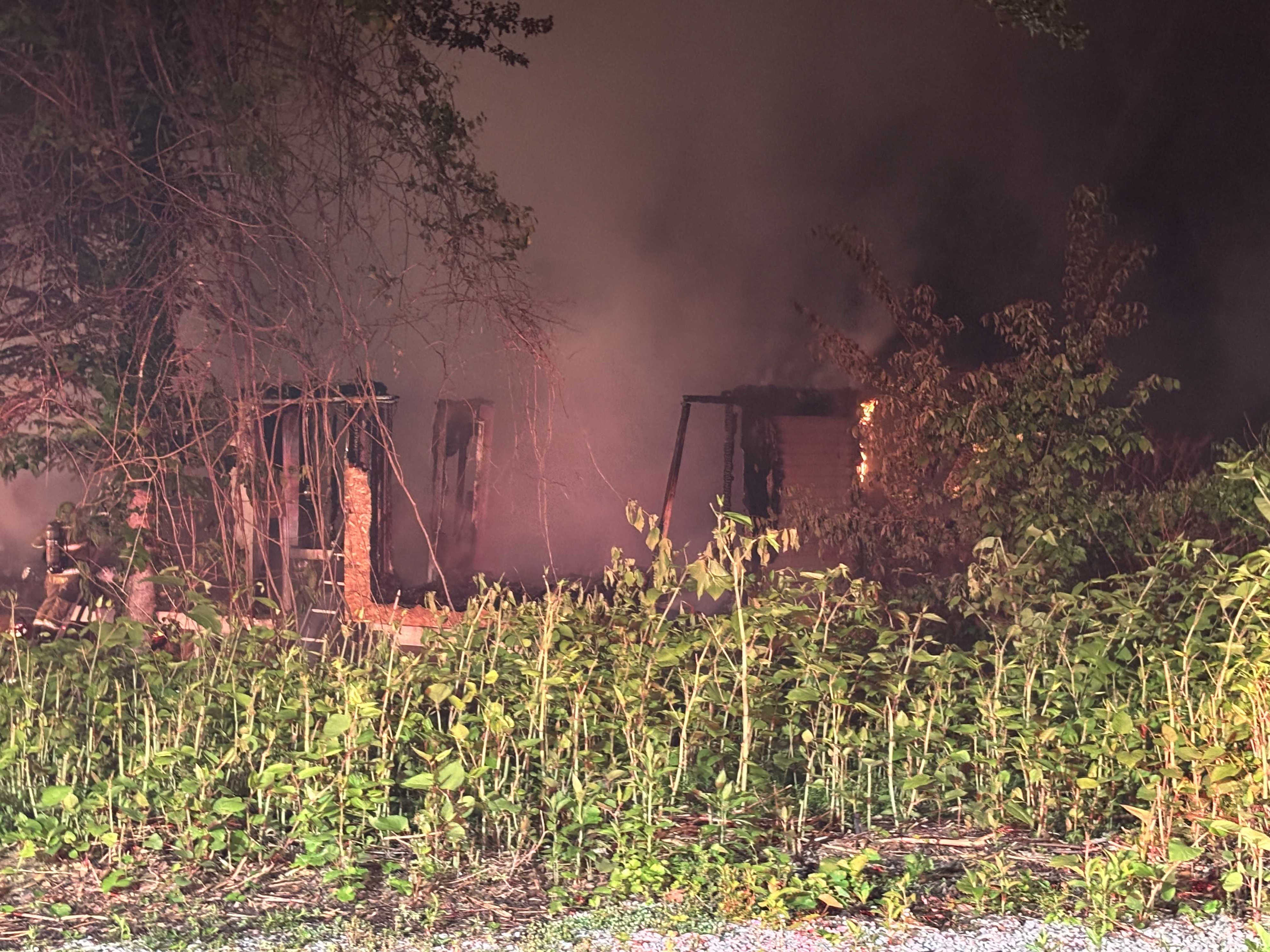 Fire breaks out at Penn Hills home