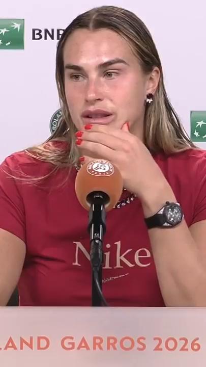 Vertical tennis French Open 3 reaction