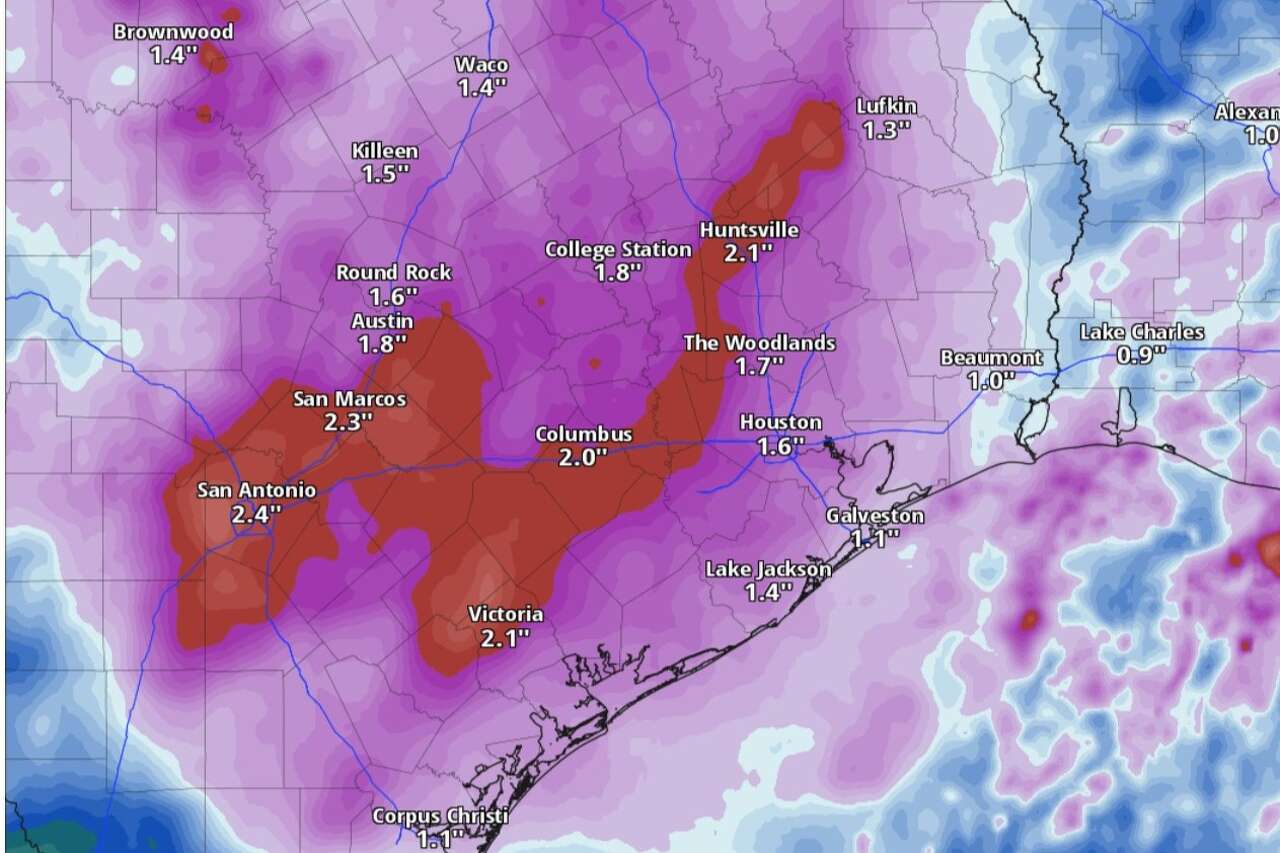 Rain nearly certain in Austin Tuesday night but forecasters are worried ...