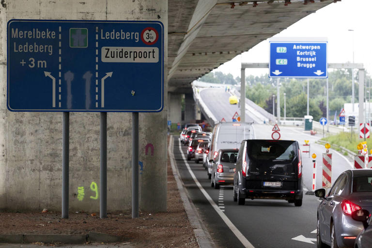 Werken aan viaduct B401 in Gent: een maand hinder tot begin juli