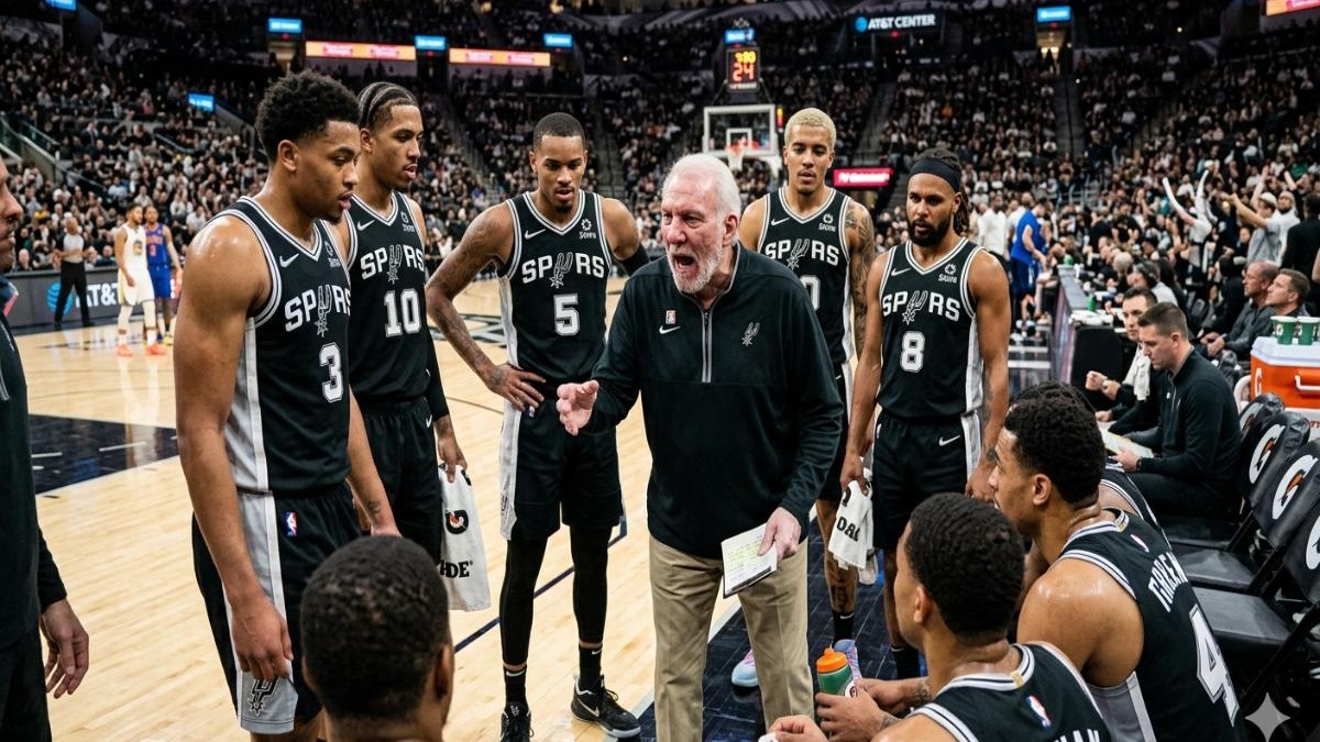 Gregg Popovich Fired Up Spurs After Game 3 Collapse Did His Locker Room ...