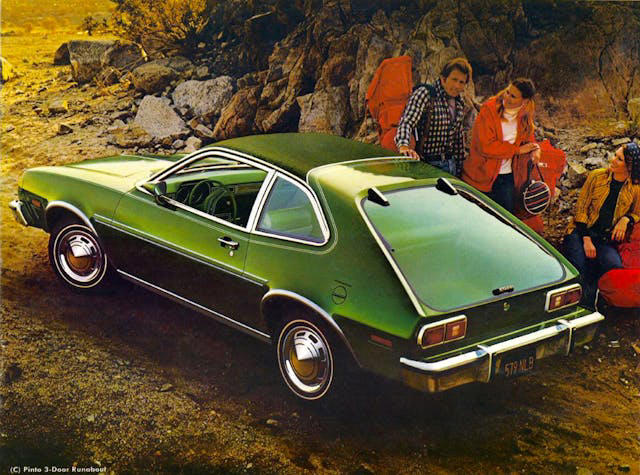 Final parking space: 1978 Ford Pinto 3-door runabout