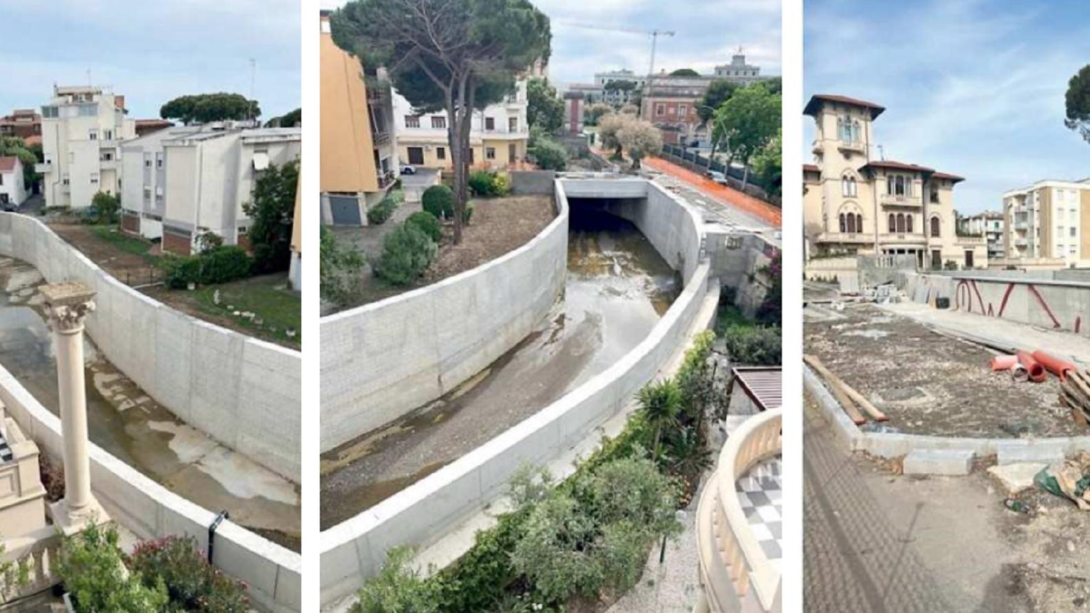 Rio Maggiore, a Livorno scoppia la protesta: «Muro in cemento e niente ...