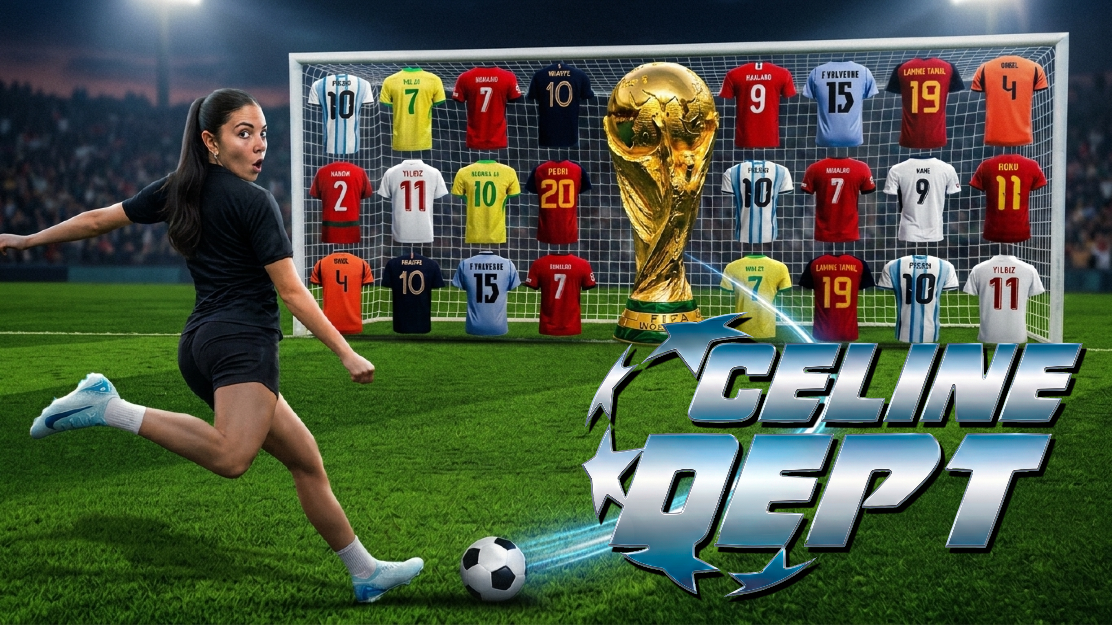Whatever you hit, win the World Cup