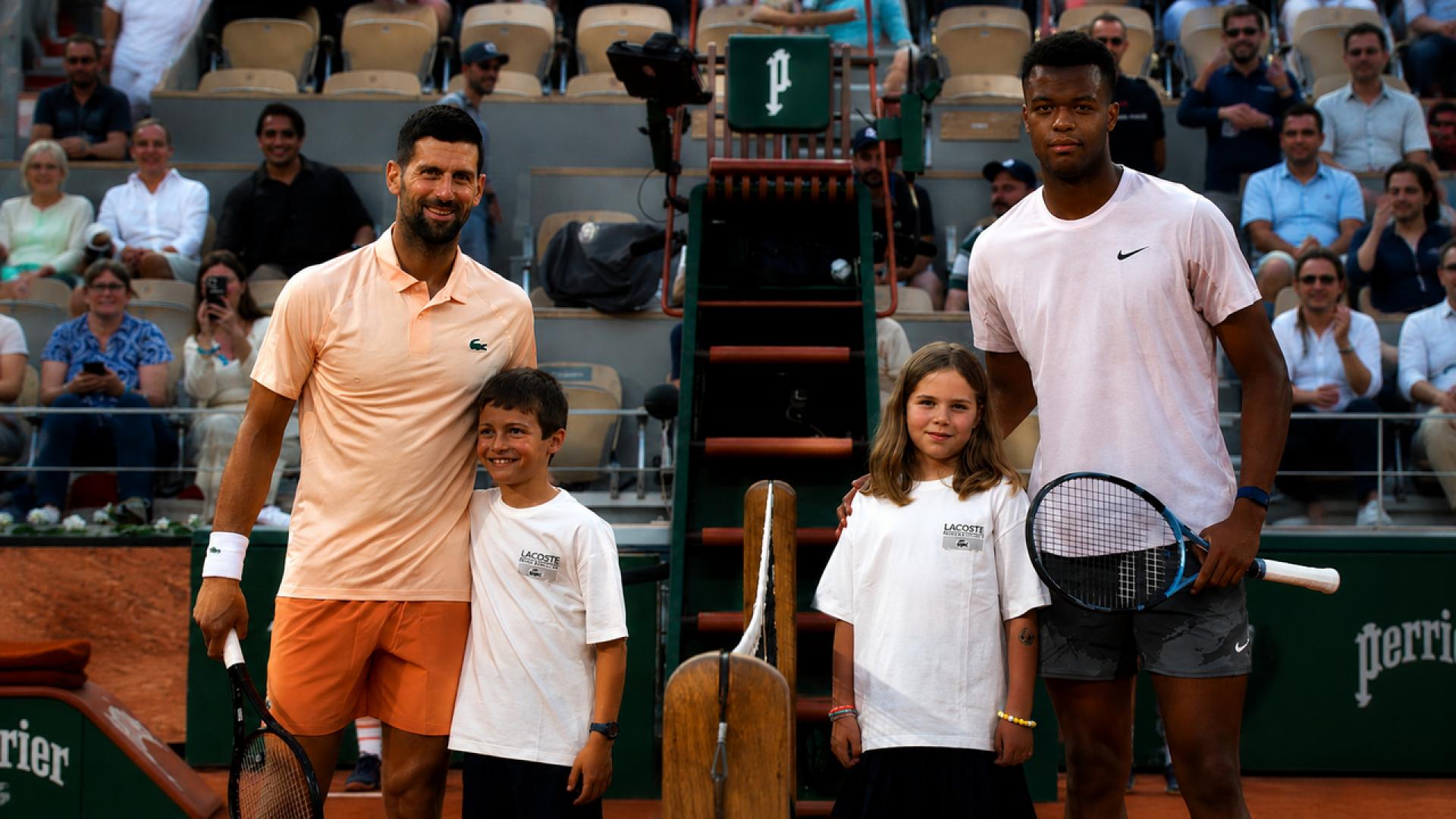 Giovanni Mpetshi Perricard troubles Novak Djokovic but leaves frustrated