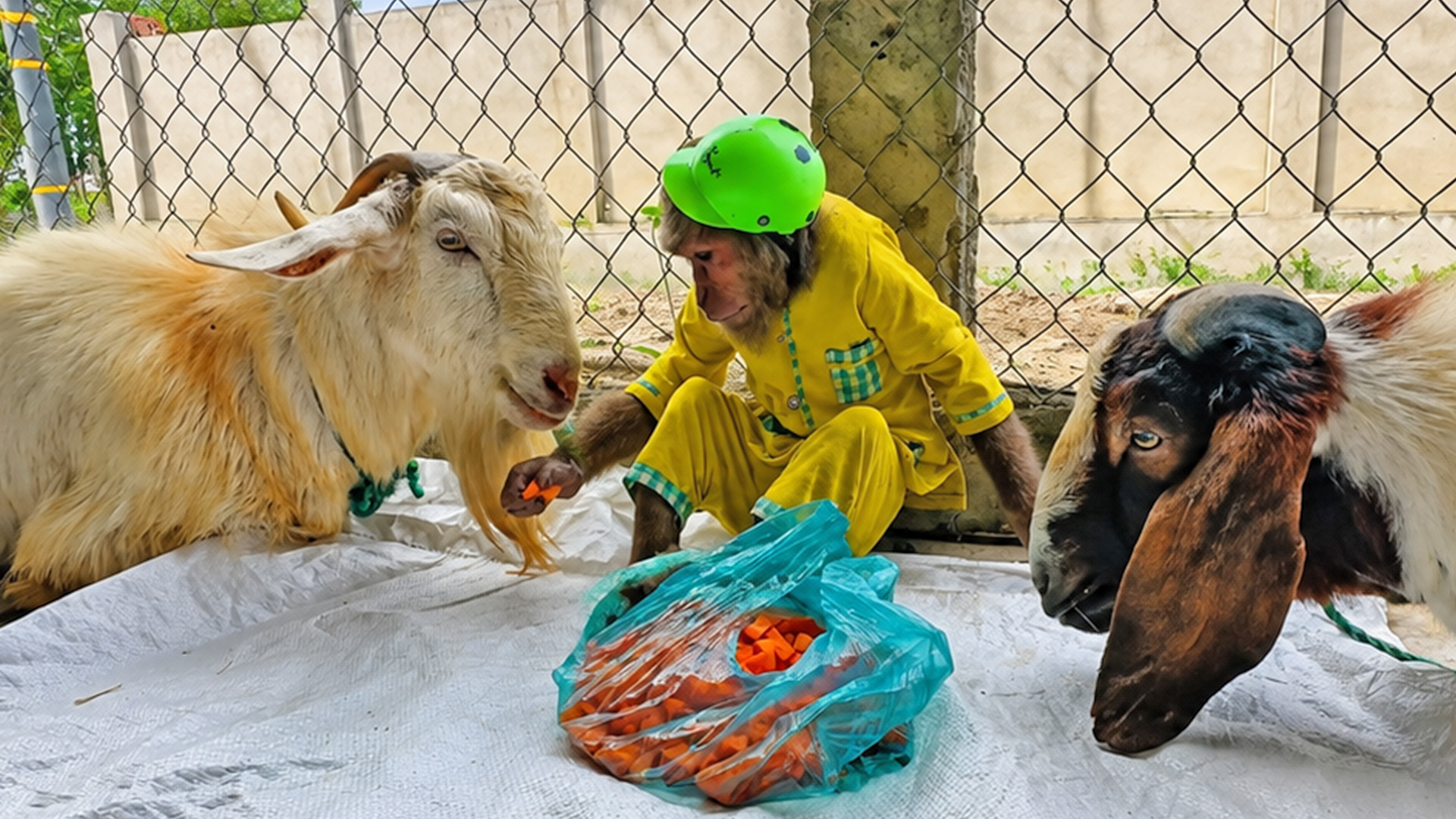 CUTIS finds creative selling method to feed goat and BUEM