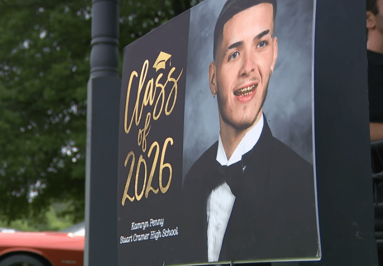 NC high school graduate walks across the stage after becoming paralyzed ...
