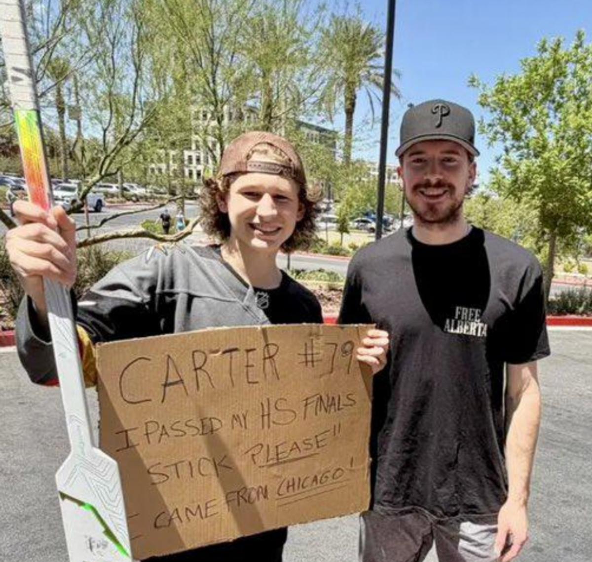 Carter Hart walks into another scandal and this time it’s political