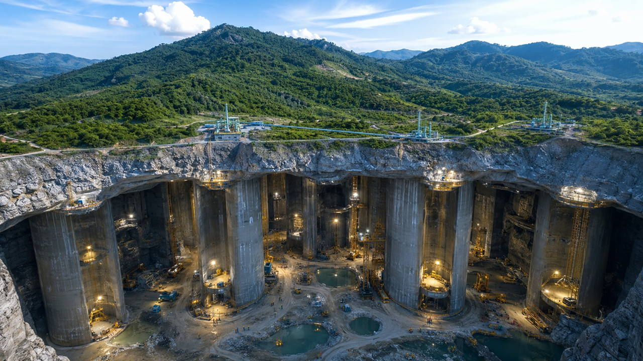 China is filling entire mountain networks with oil, a storage system ...
