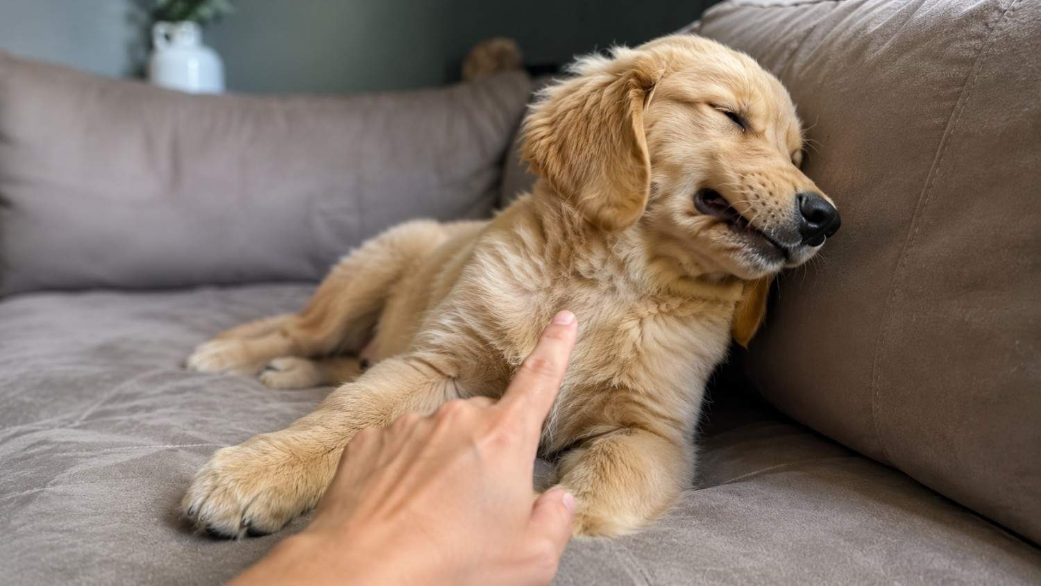 What happens when you boop a dog too many times