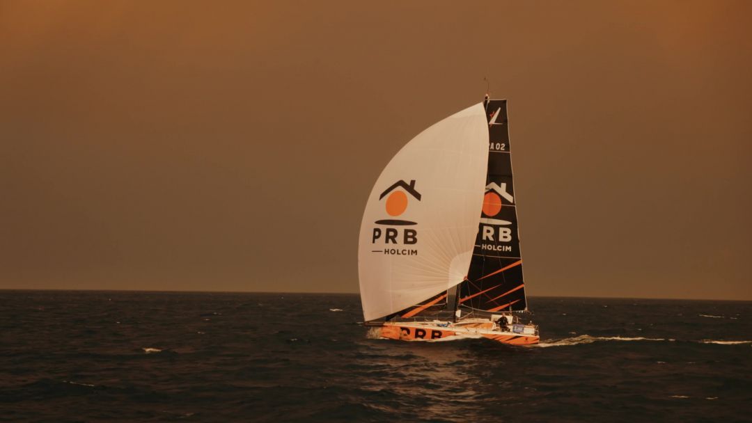 Quand Nicolas Lunven (PRB) navigue sous l'orage