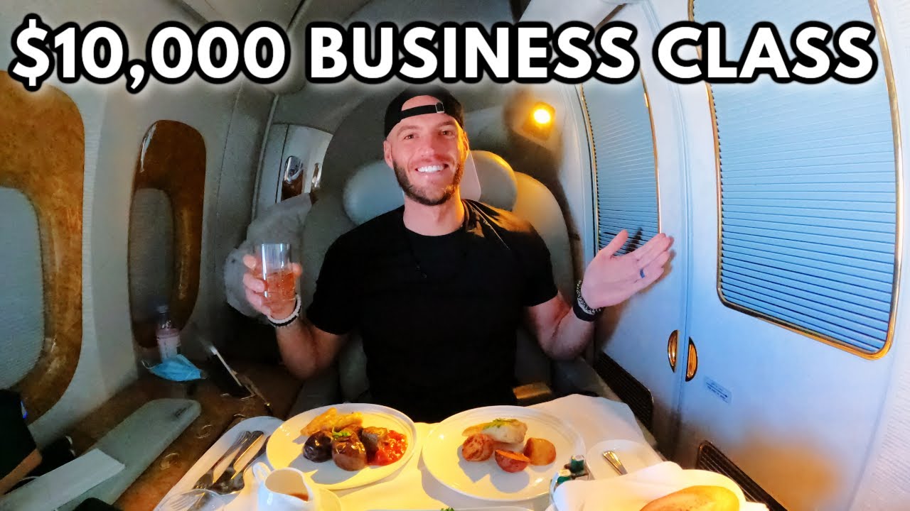 $10,000 Emirates business class flight vs. $15,000 first class