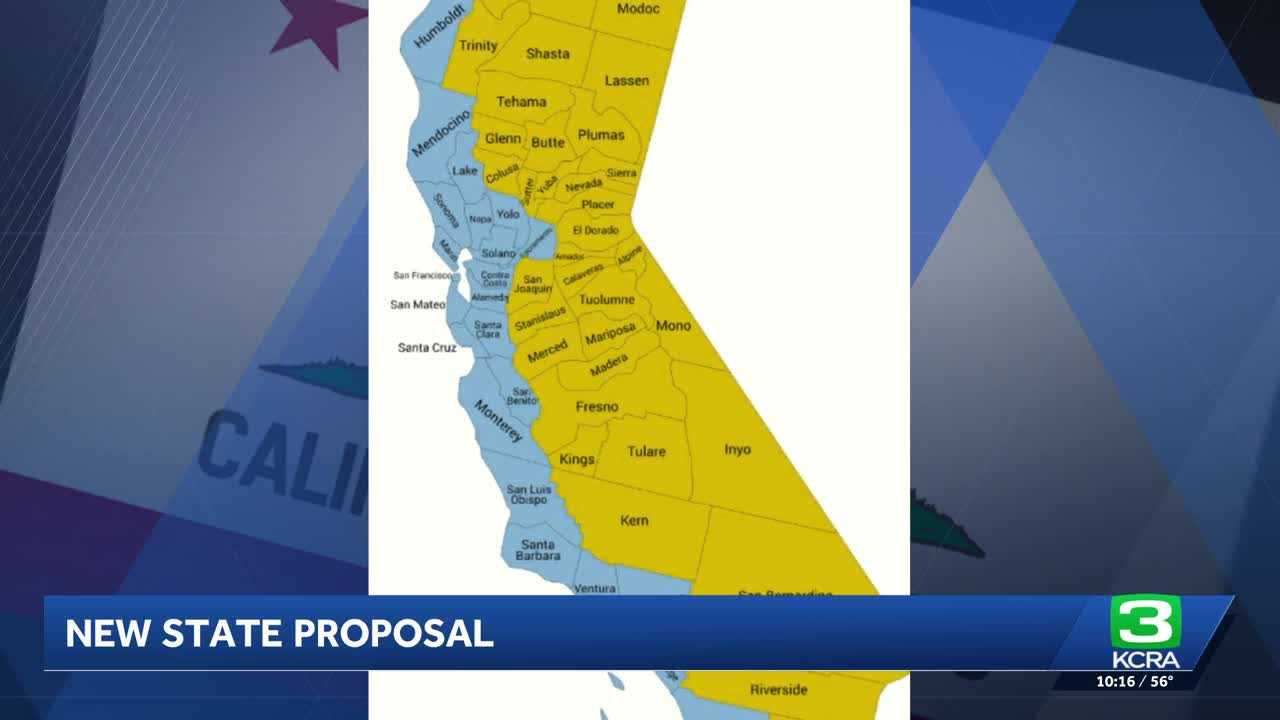 2 California counties to vote on proposal to split state in two