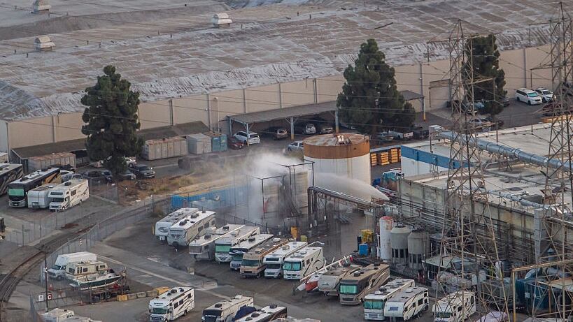 California chemical tank damaged: Evacuation order lifted